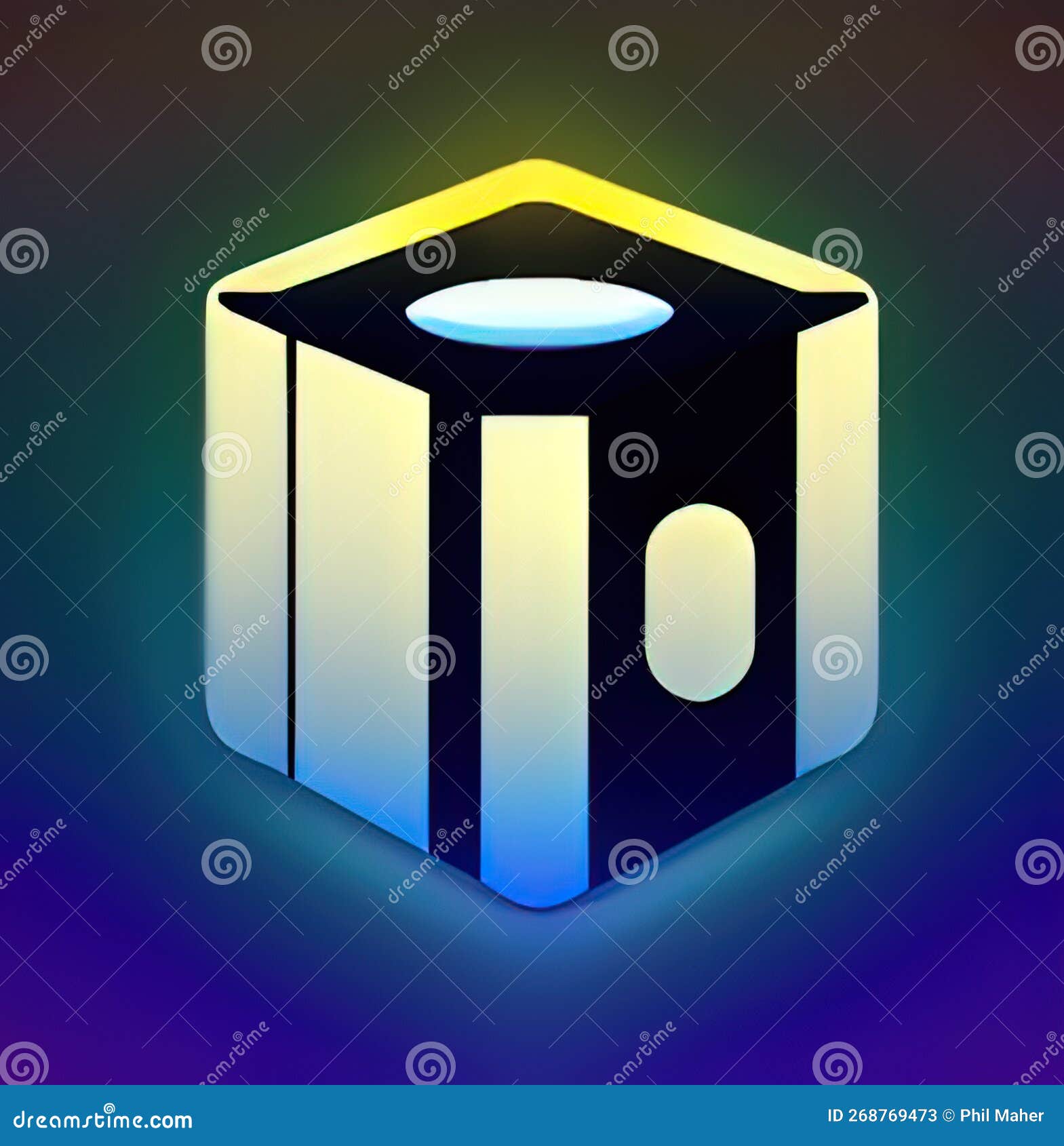 Roguelike Software App Icon. Generative AI. Stock Illustration ...