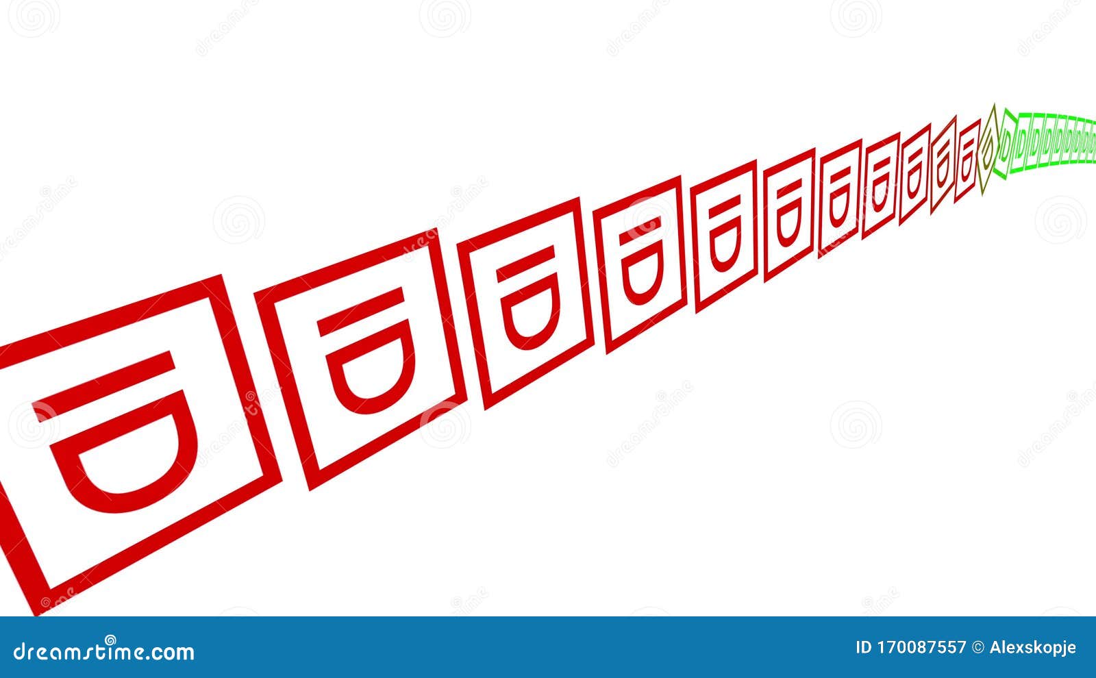 Roh Von Identifikations-Zeichen Abfallen, Die Stock Video - Video von ...