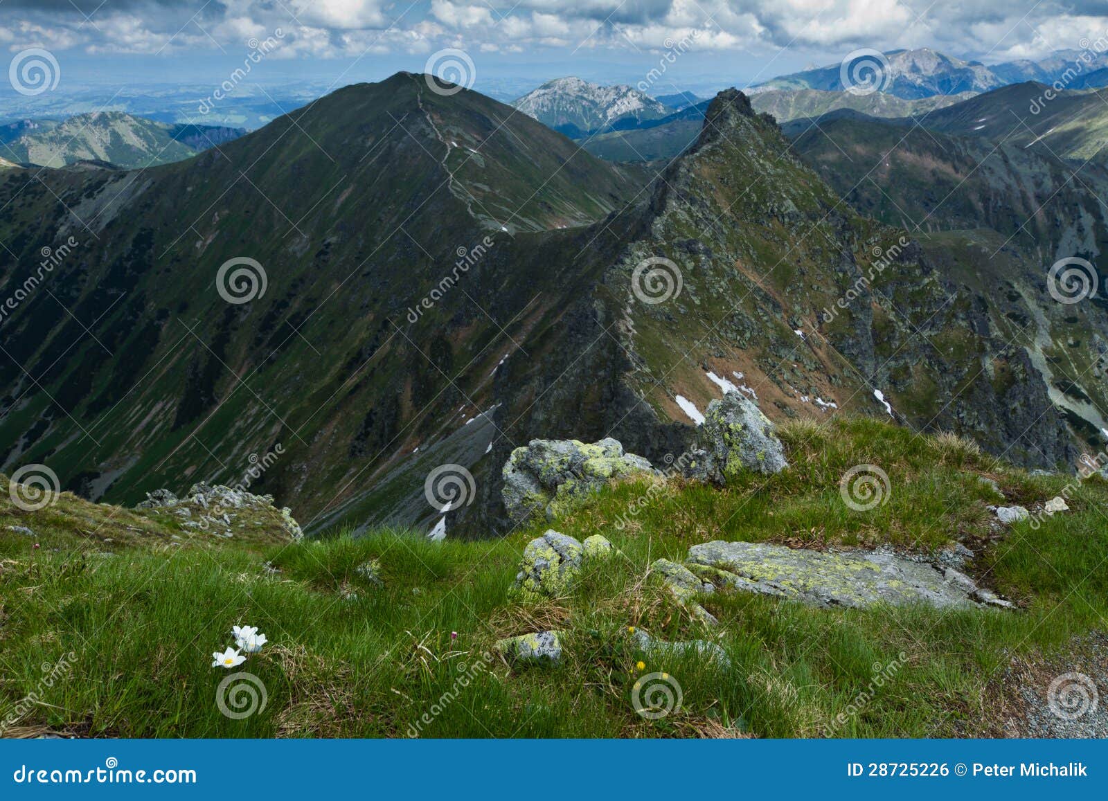 Rohace mountain range stock photo. Image of alps, tourist - 28725226