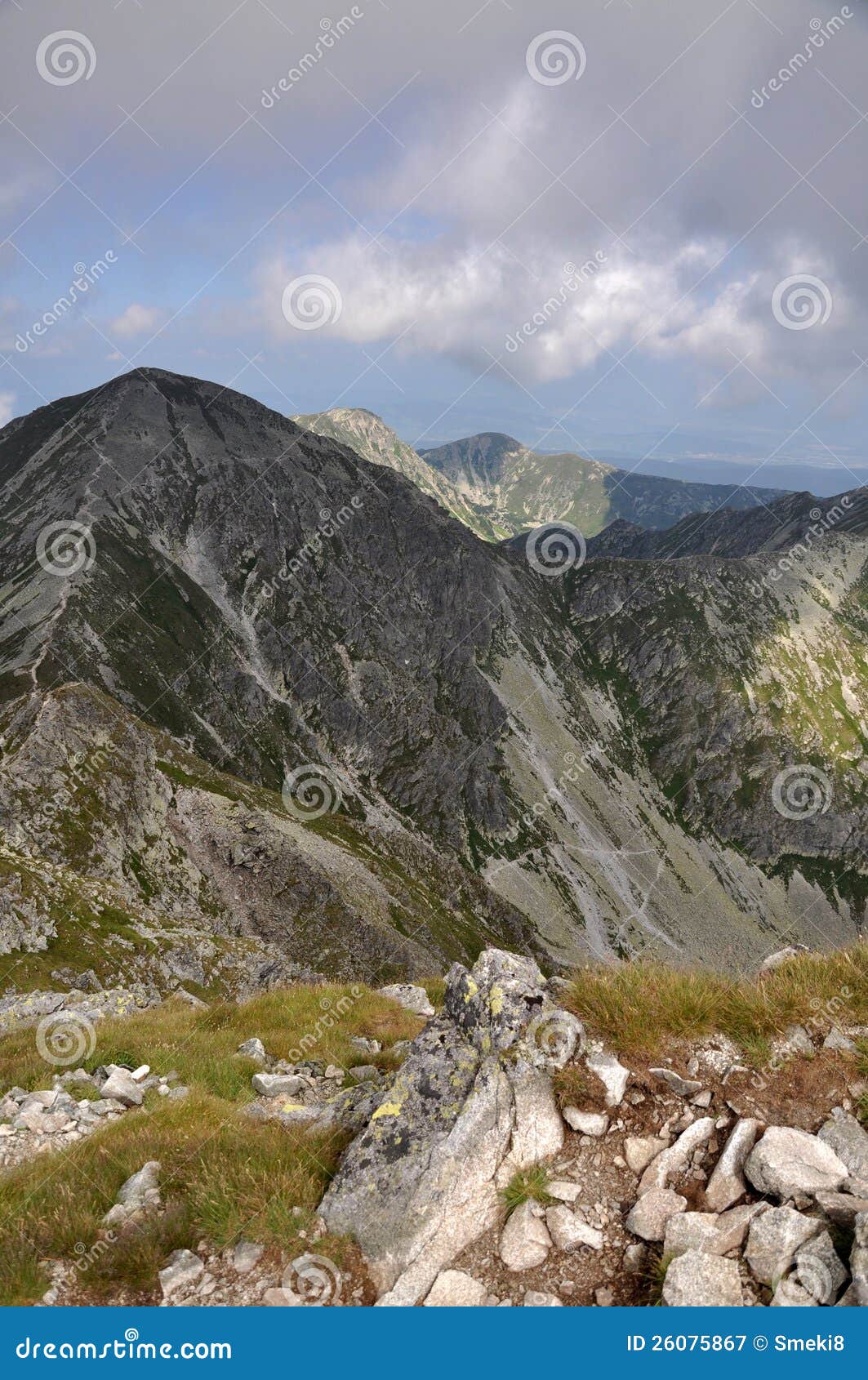 Rohace mountains stock image. Image of color, colourful - 26075867