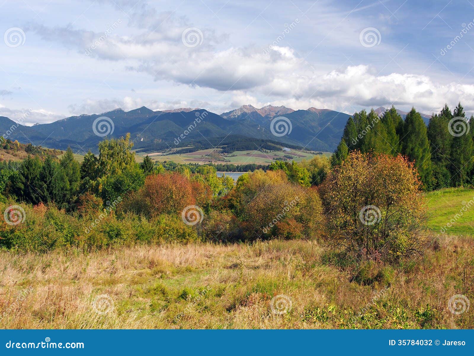 Rohace Mountains in Liptov, Slovakia Stock Photo - Image of colorful ...