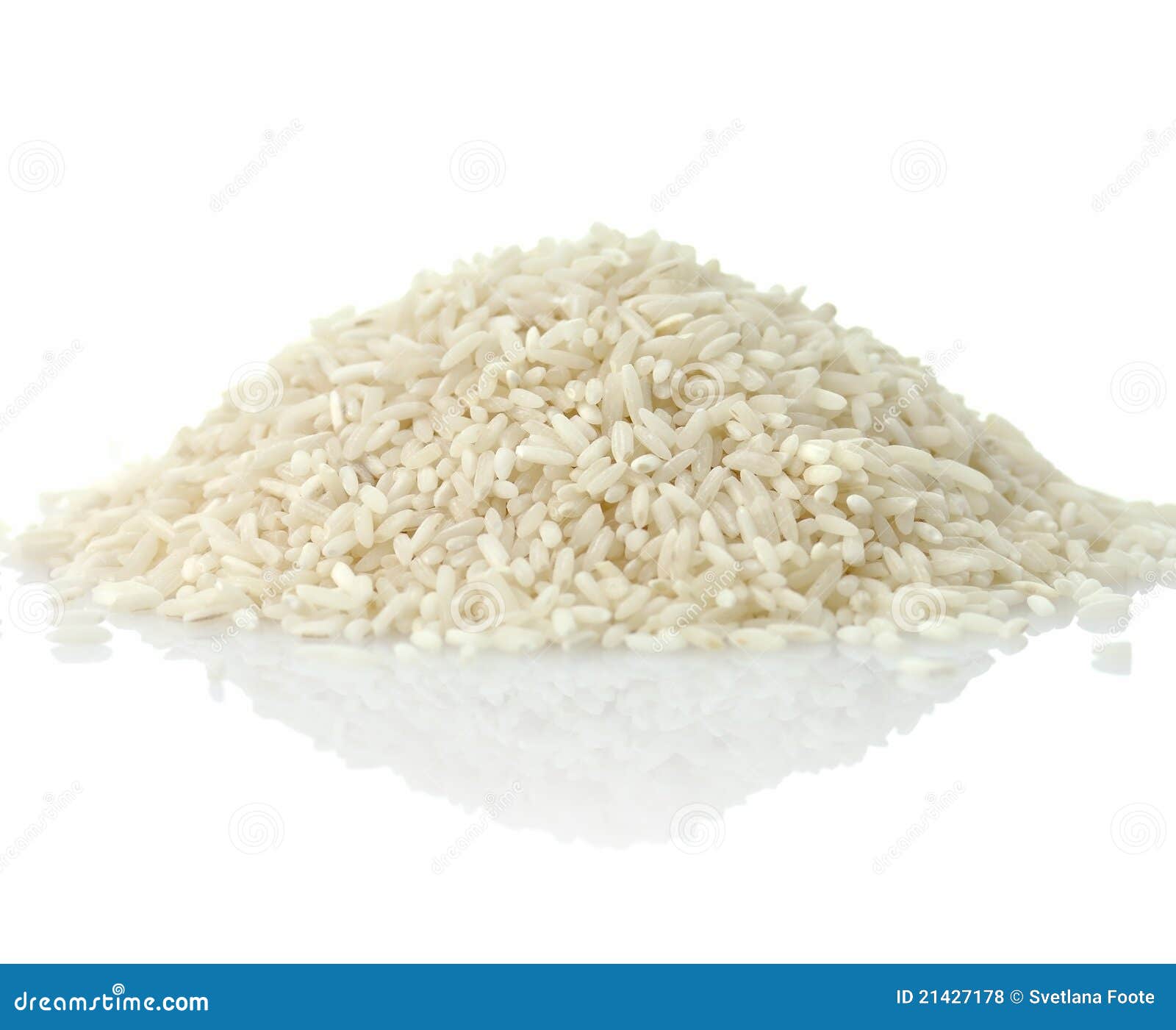 Roher weißer Reis stockfoto. Bild von nahrung, korn, gesund - 21427178