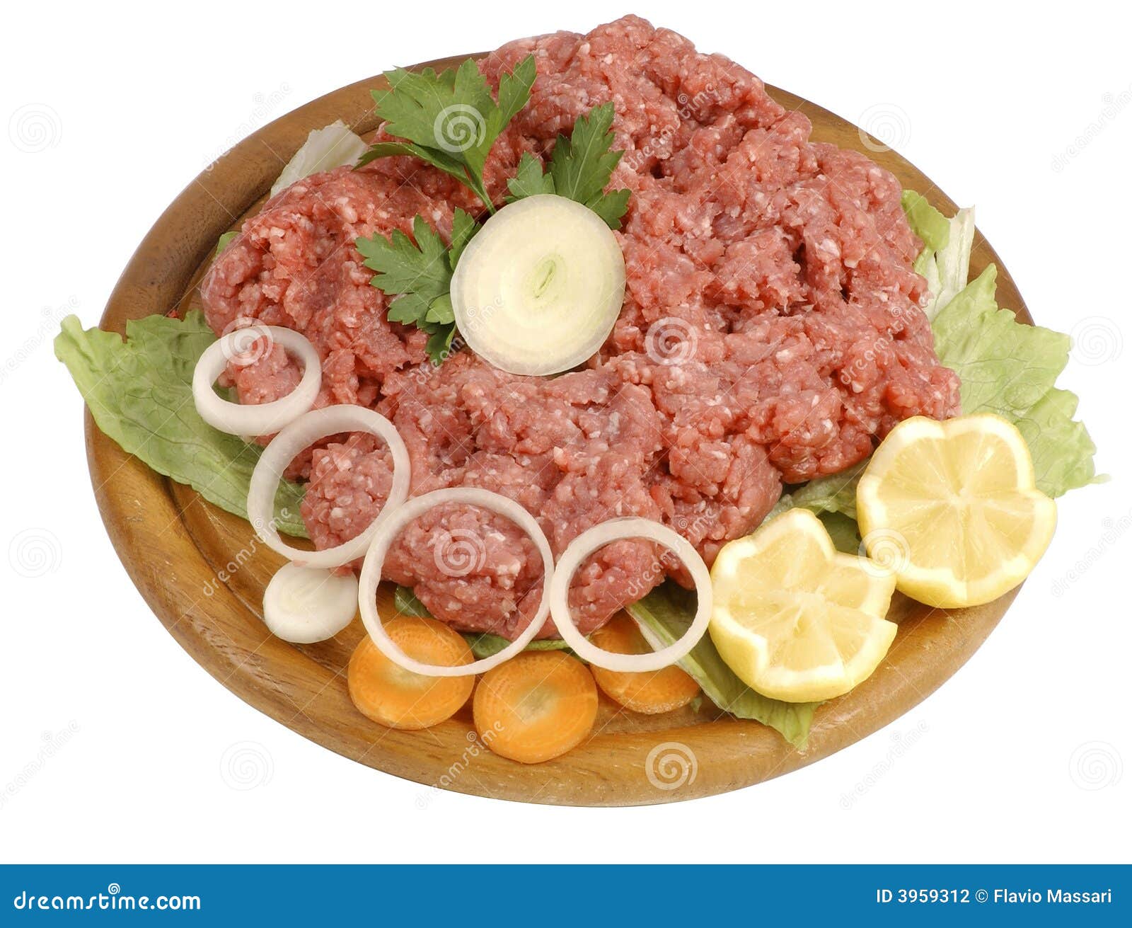 Rohes gehacktes Fleisch stockfoto. Bild von protein, vorstand - 3959312