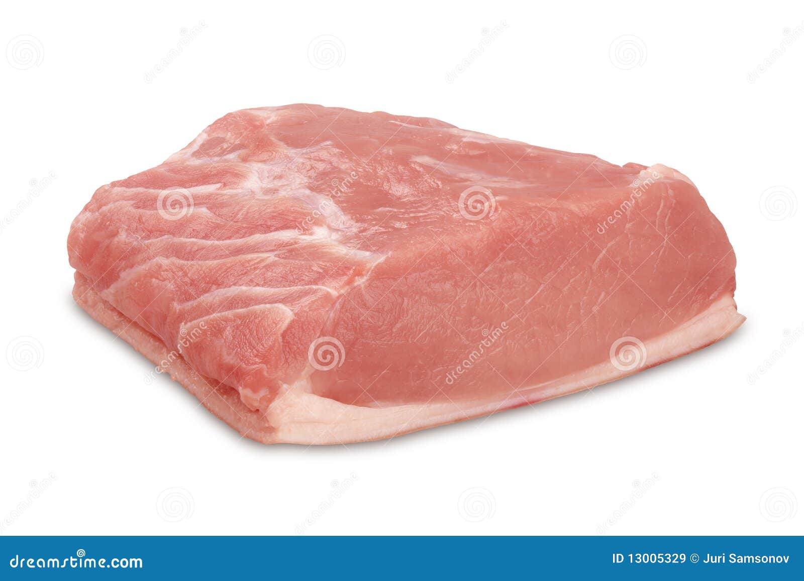 Rohes Schweinefleisch. stockbild. Bild von makro, kapitel - 13005329