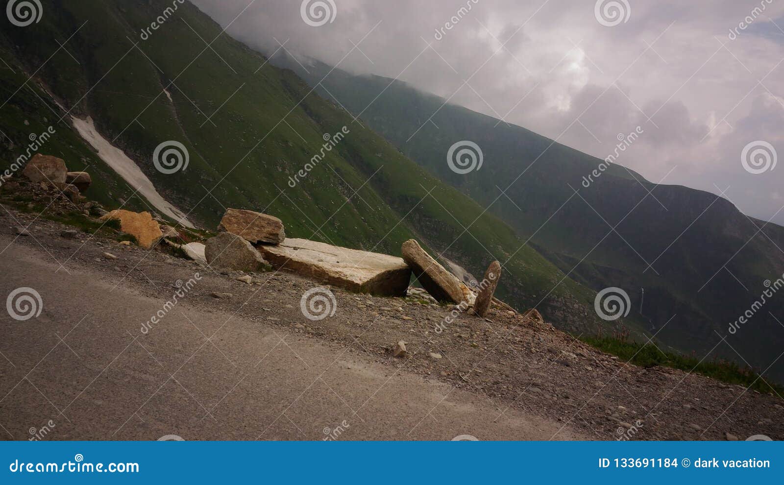 Rohtang pass view stock photo. Image of himachal, view - 133691184