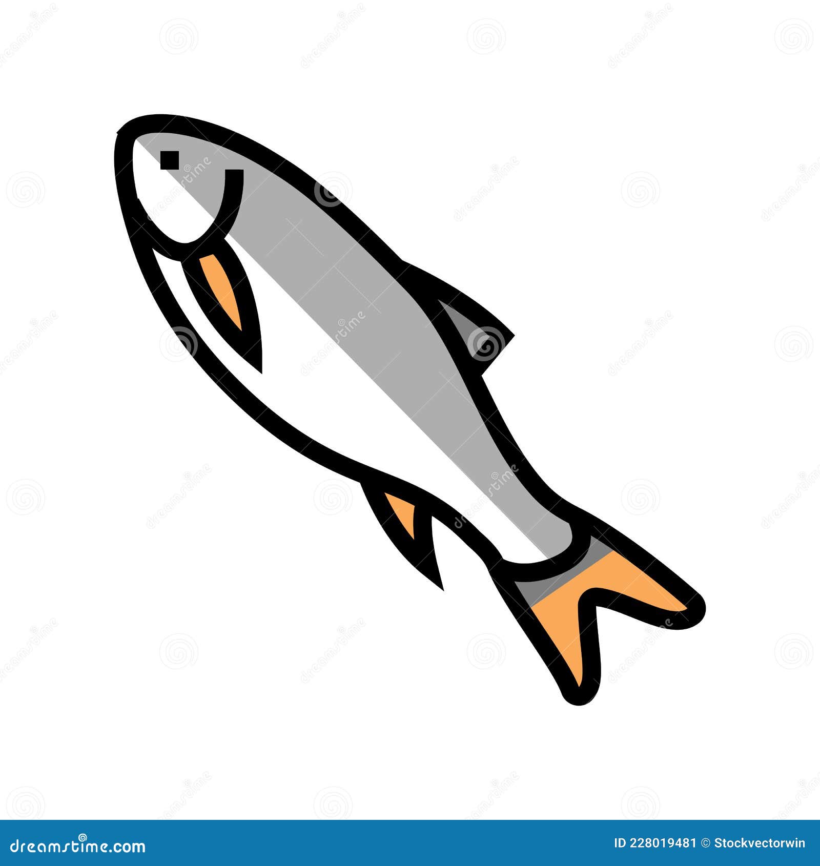 Rohu Fish Color Icon Vector Illustration Stock Vector - Illustration of ... Rohu Fish Color Icon Vector Illustration Stock Vector - Illustration of ...