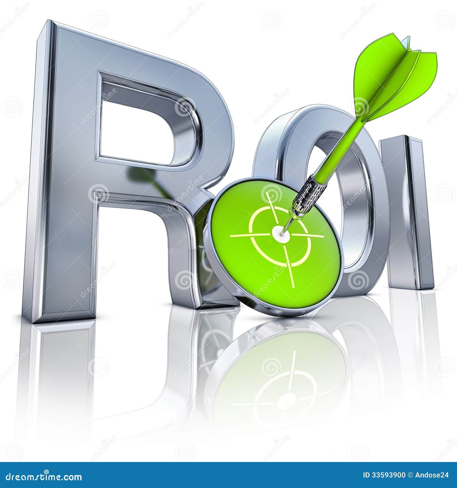 Roi-symbol arkivfoto. Bild av marknad, planen, idé, begrepp - 33593900