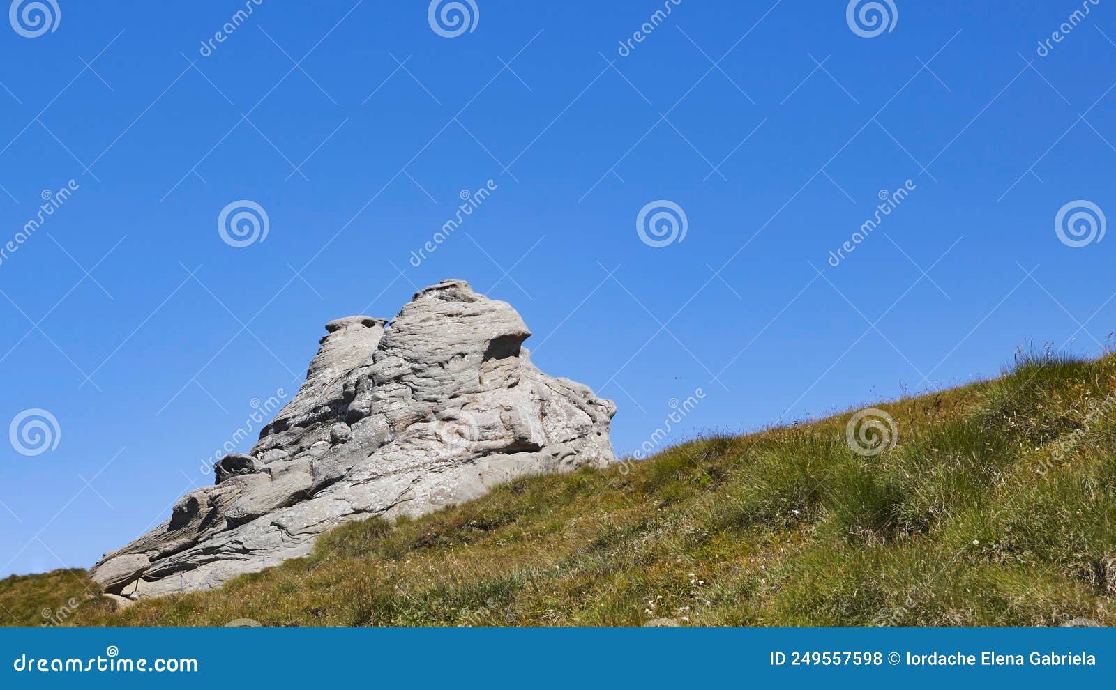 Roick Formation on the Hill Stock Photo - Image of mount, mountain ...
