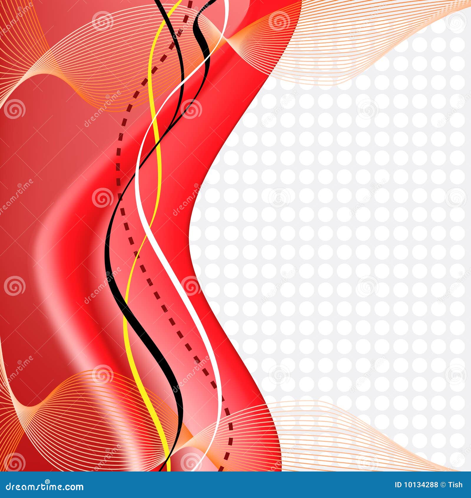 Rojo abstracto del fondo ilustración del vector. Ilustración de forma ...