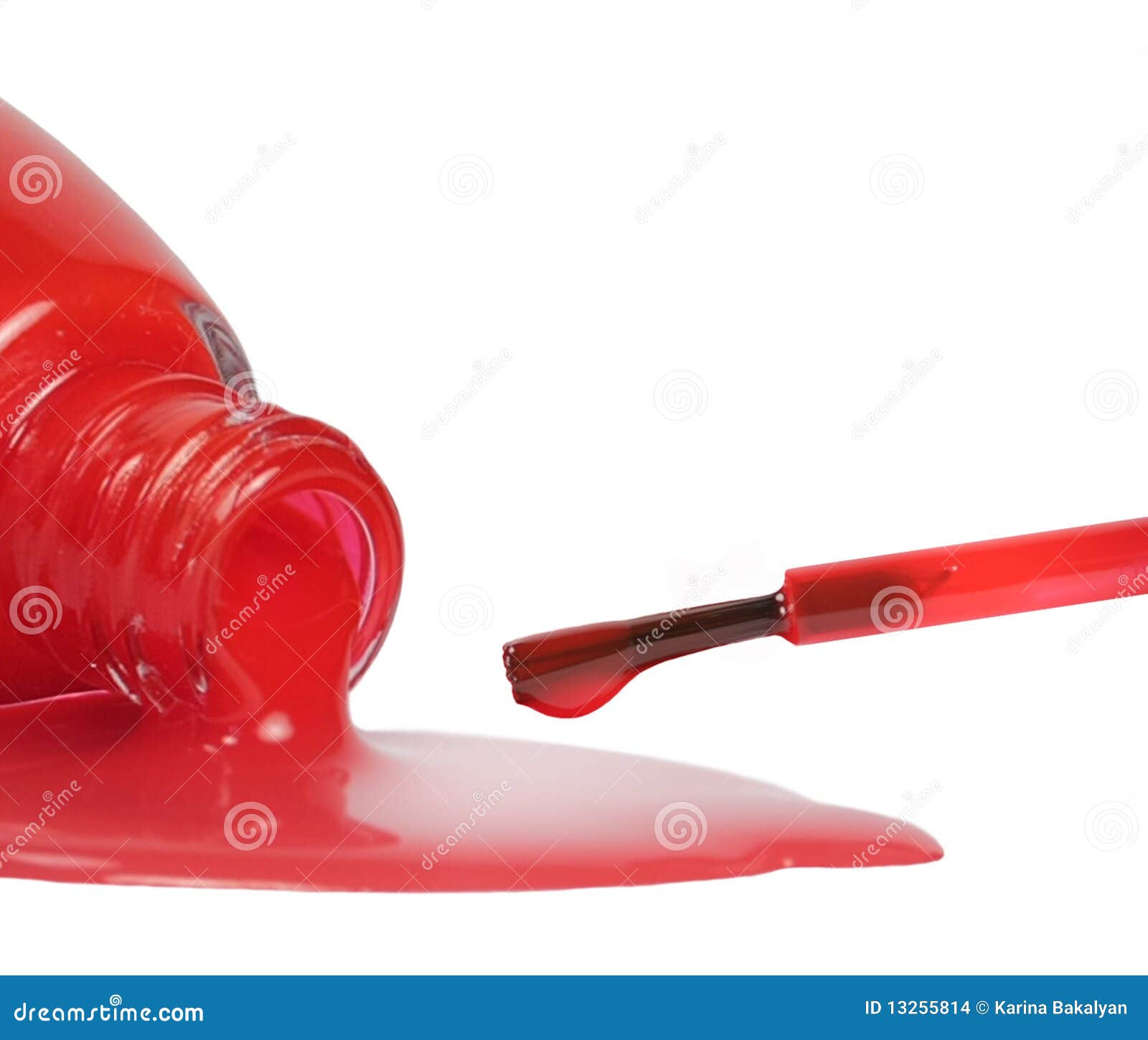 Rojo derramado foto de archivo. Imagen de fondo, mancha - 13255814