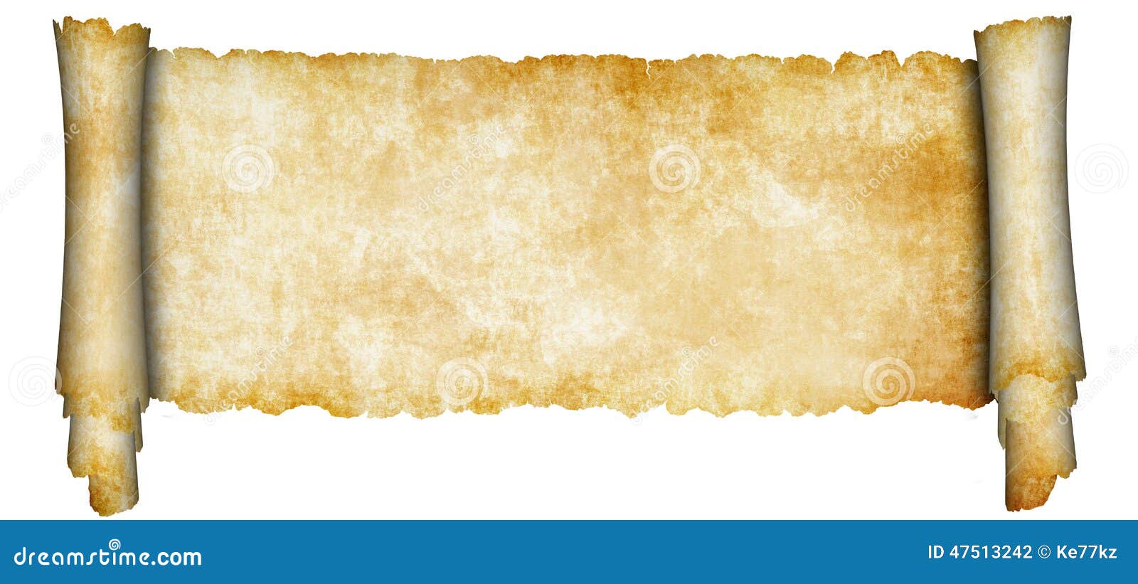 Rol Van Middeleeuws Perkament Stock Illustratie - Illustration of ...