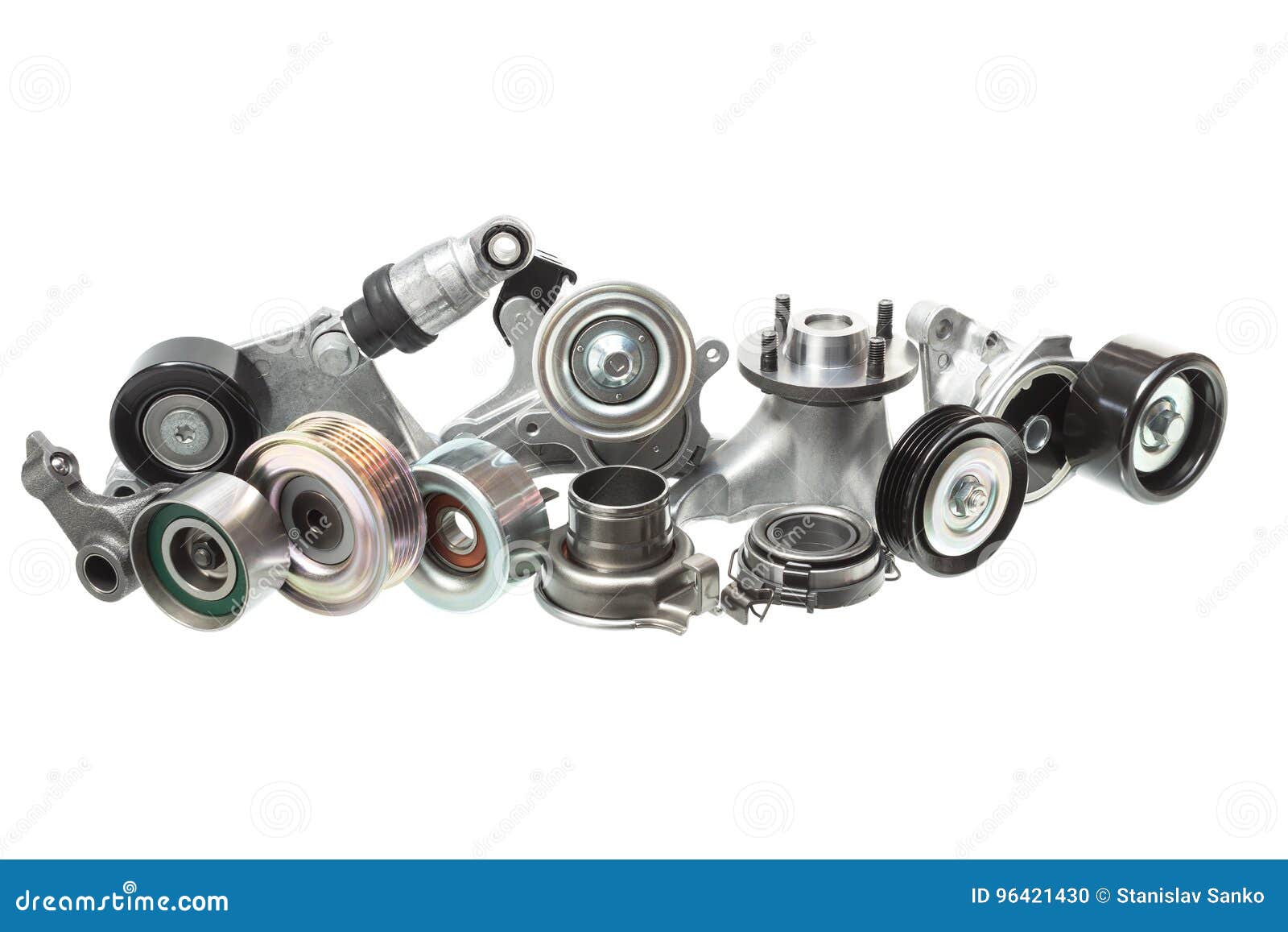 Rolamentos E Rolos Dos Carros Do Grupo Foto de Stock - Imagem de chassi ...