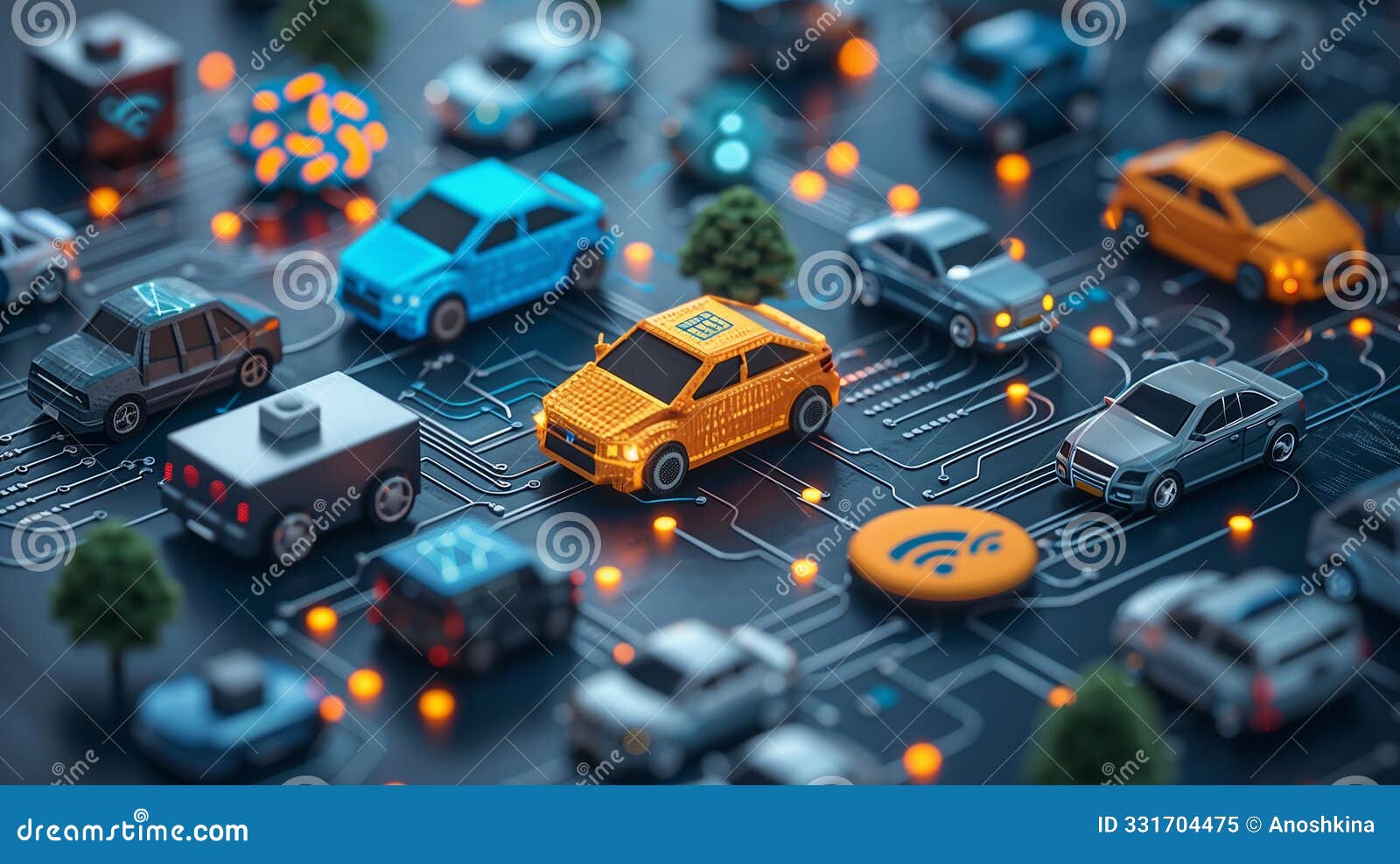 The Role of Computer Systems in Automotive Innovation Stock Image ...