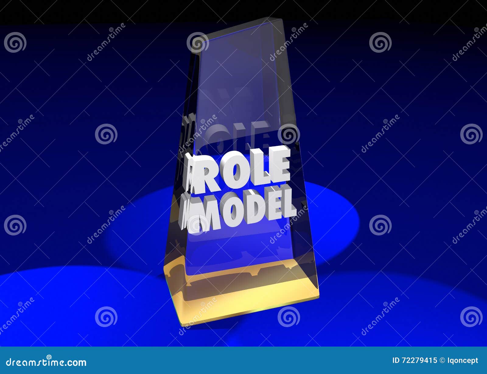 Role Model Example Mentor Award Winner Stock Illustration ...