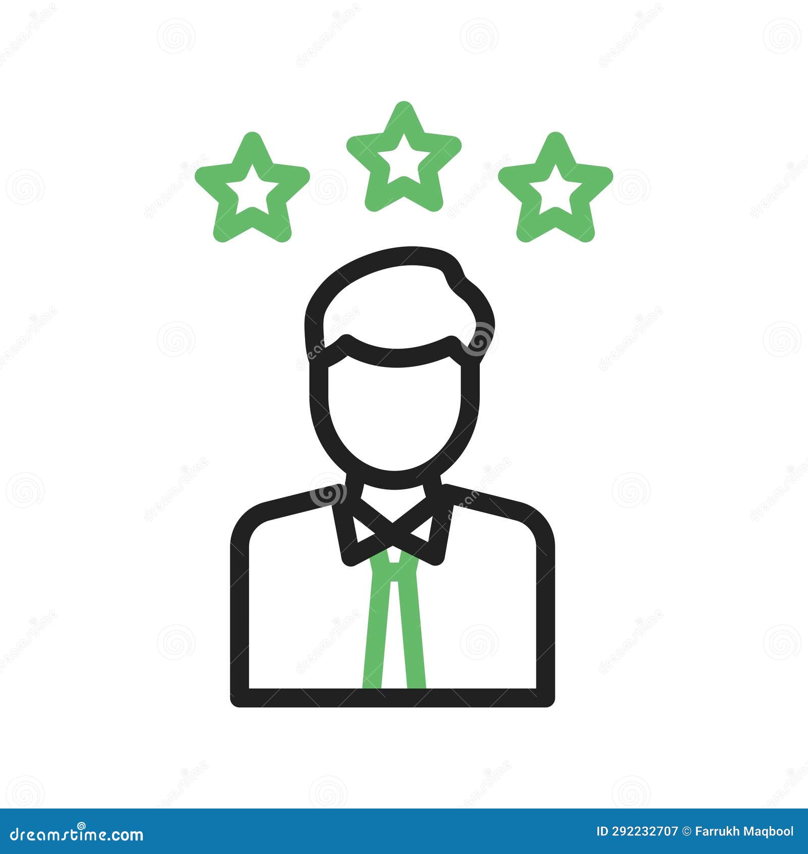 Role Model Icon Vector Image. Stock Vector - Illustration of icon ...