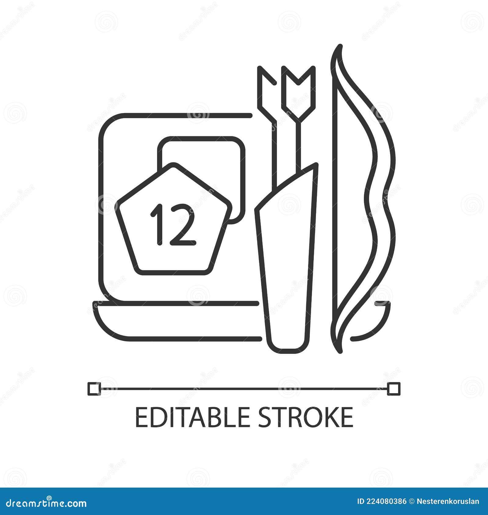 Linear Scenario Icon From Cinema Outline Collection. Thin Line Scenario ...