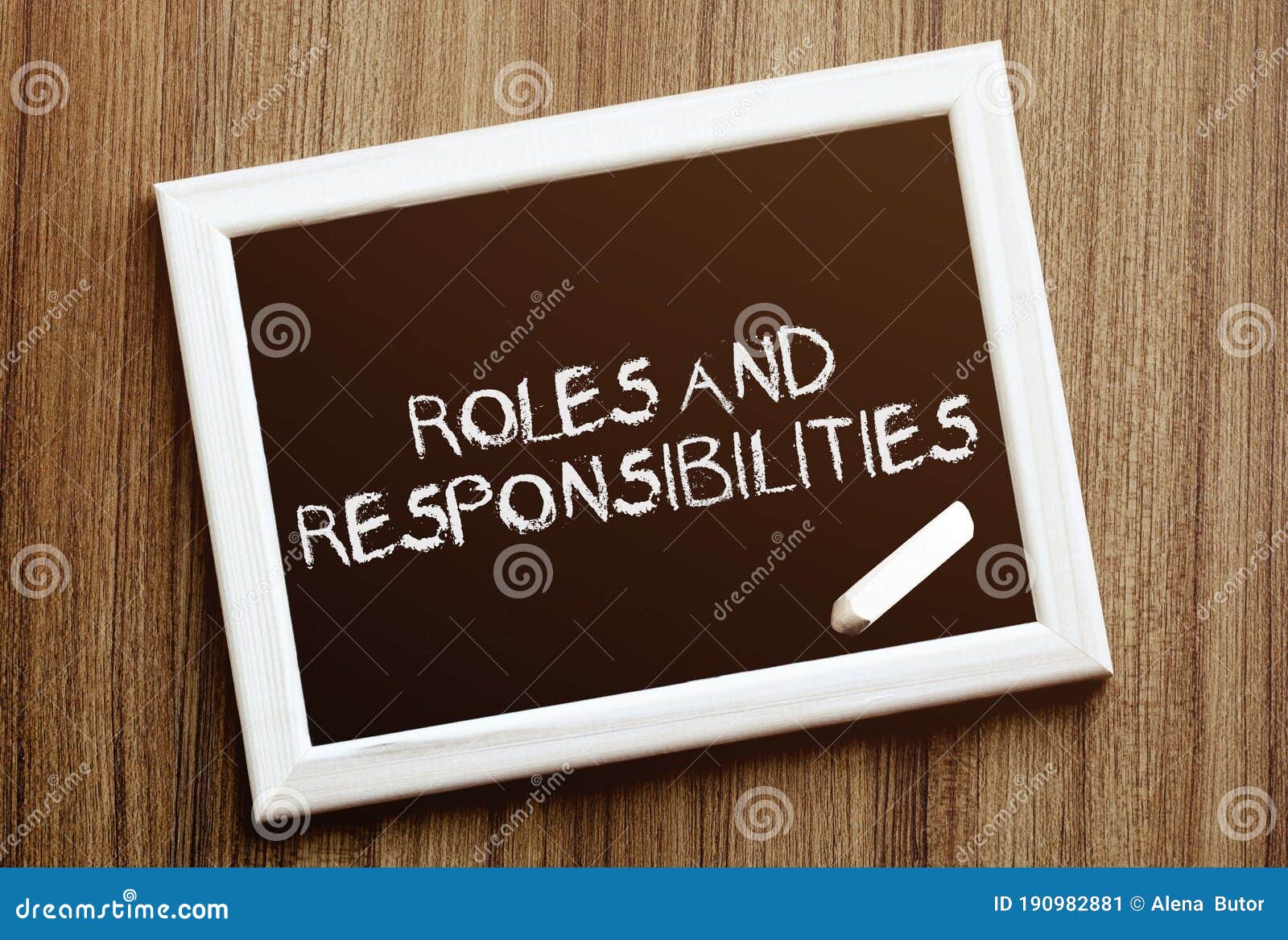 Roles And Responsibilities. Hand Writing With Copyspace For Text. Nice ...
