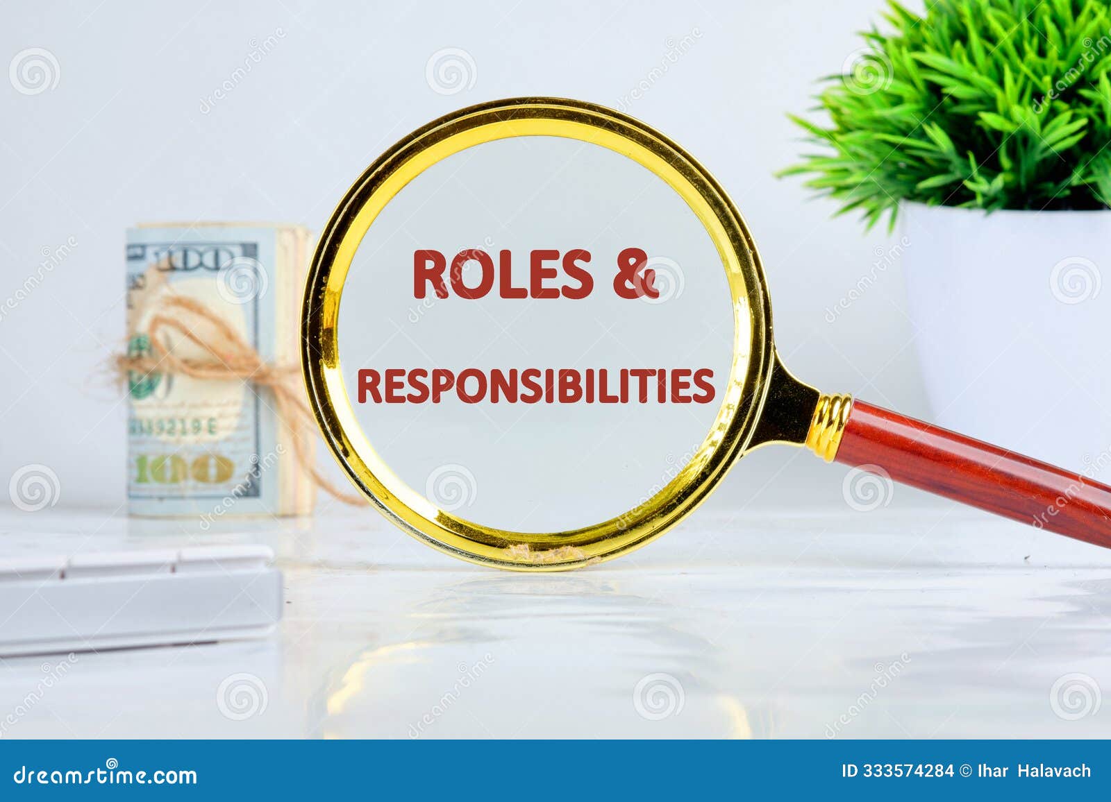 ROLES and RESPONSIBILITIES Text Written a Conceptual Phrase through a ...