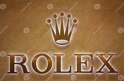 Rolex brand editorial photography. Image of crown, detail - 20555277