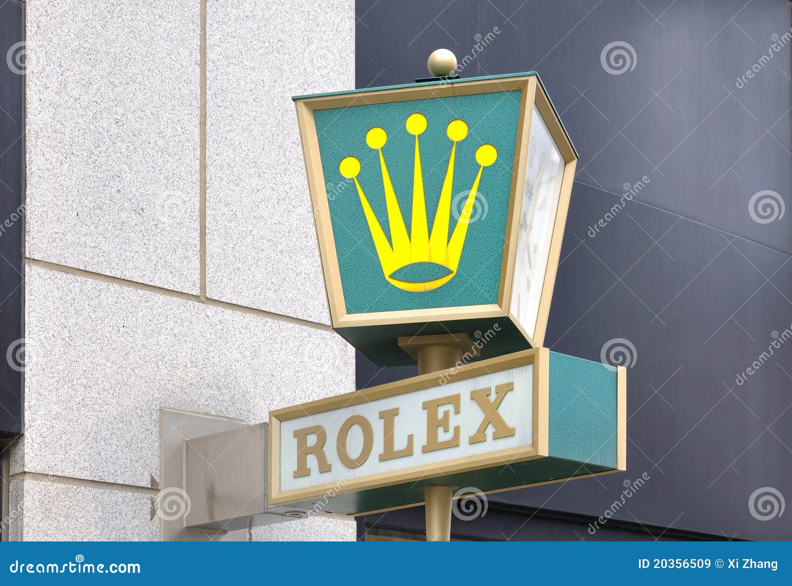 Rolex Logo On The Wall Editorial Stock Image - Image: 20356509