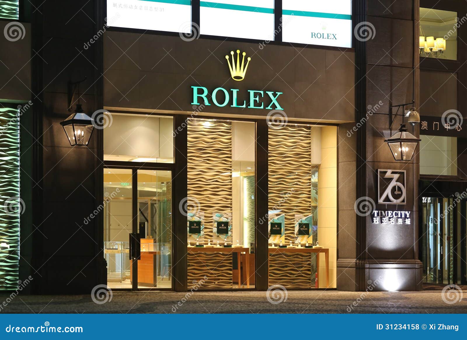 Rolex Logo editorial stock photo. Image of luxury, china - 31234158