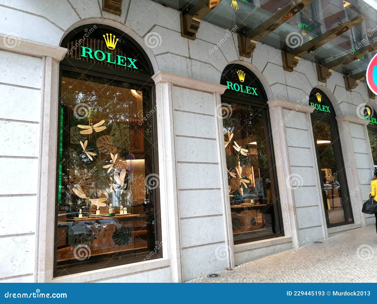 Rolex Store Front in Lisbon Editorial Stock Photo - Image of lifestyle ...