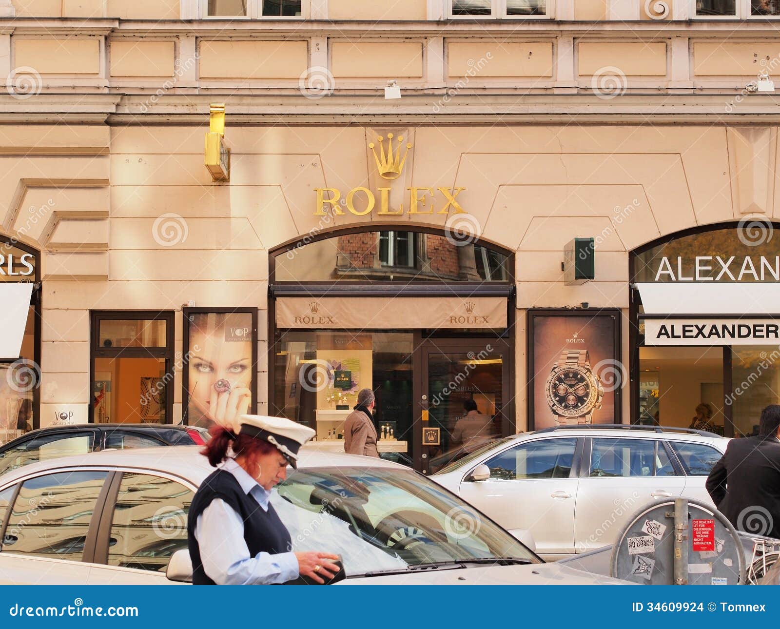 Rolex store editorial stock image. Image of shop, rolex - 34609924