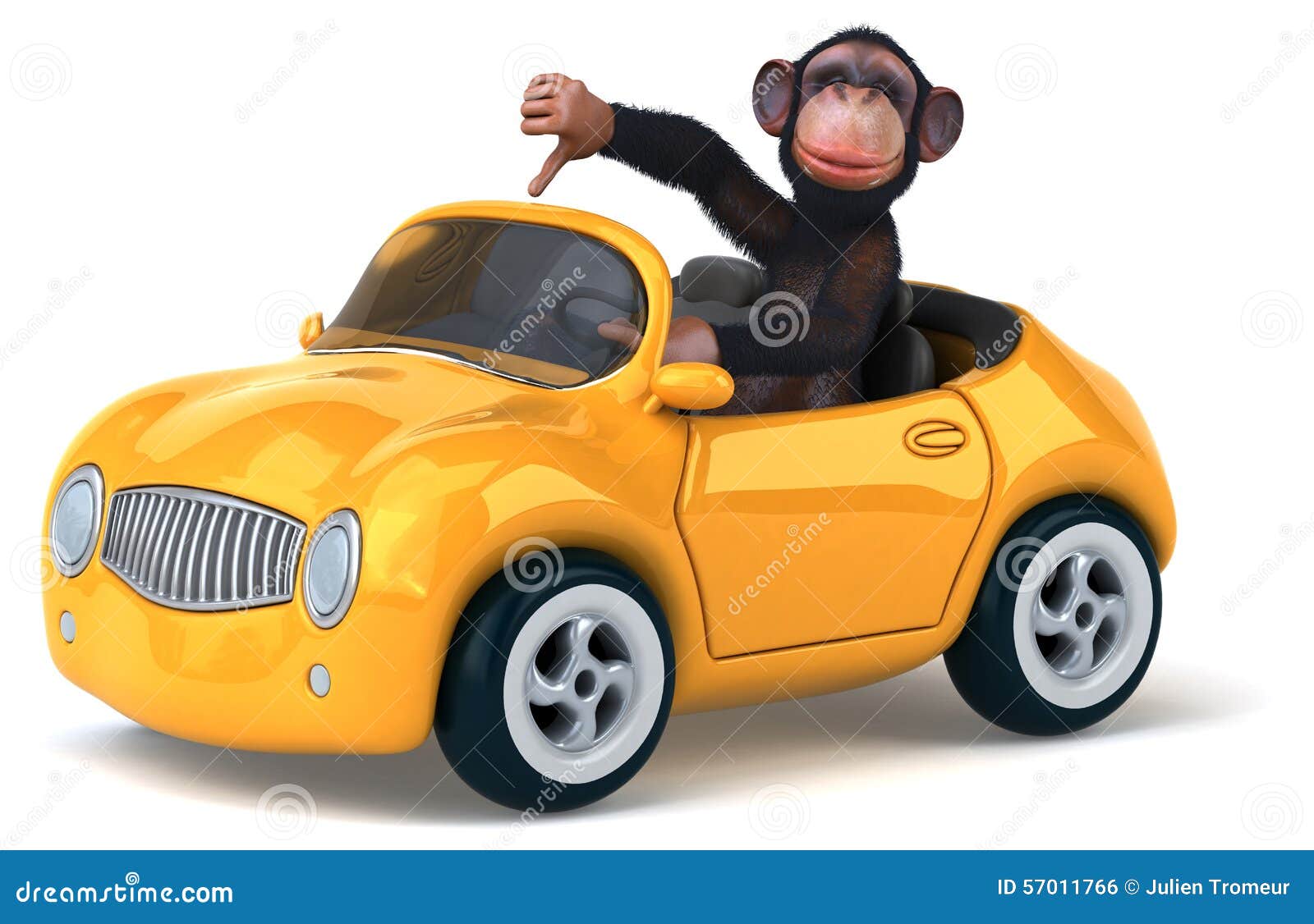 Rolig apa stock illustrationer. Illustration av däggdjur - 57011766