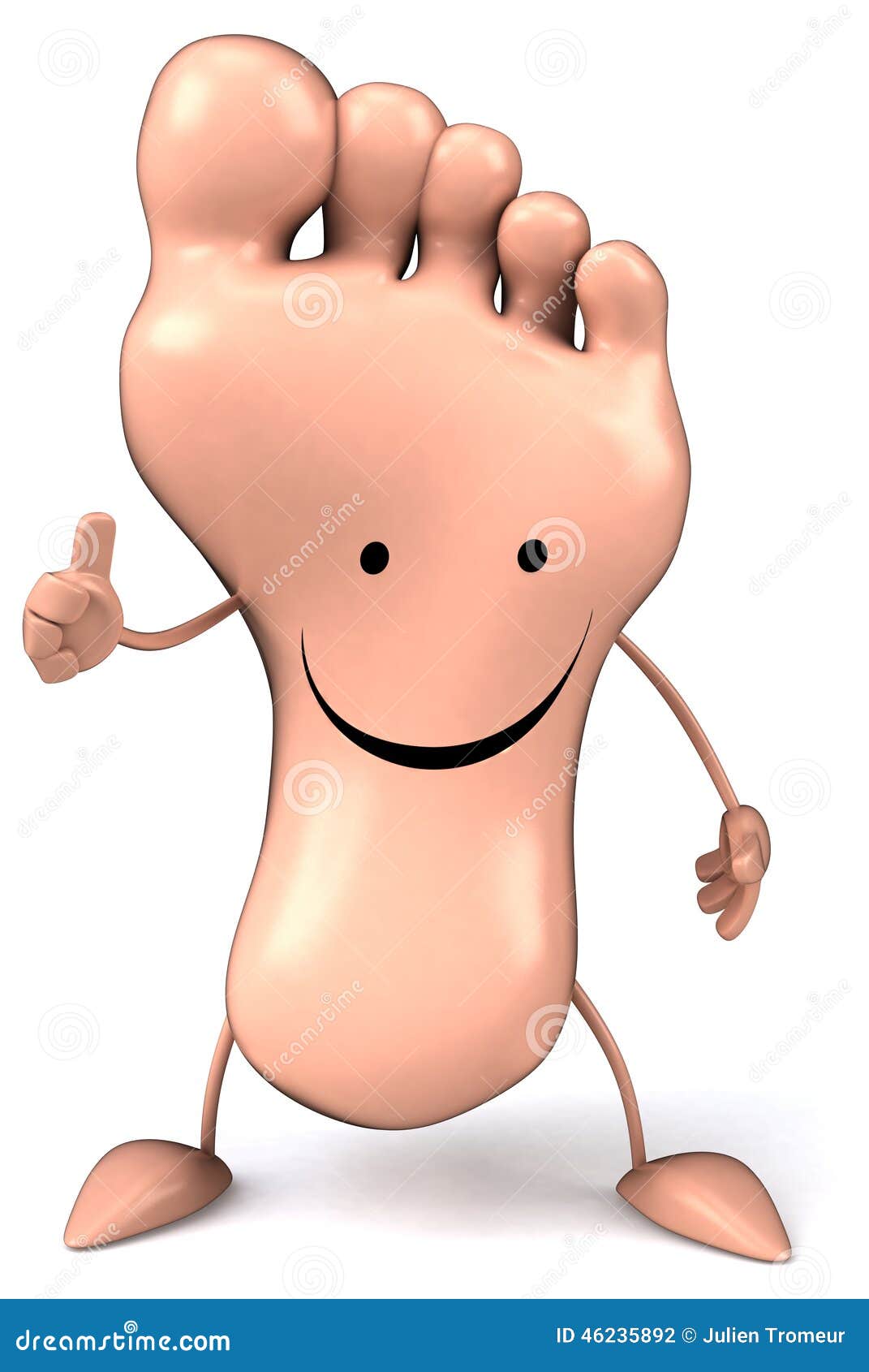 Rolig fot stock illustrationer. Illustration av brunnsort - 46235892