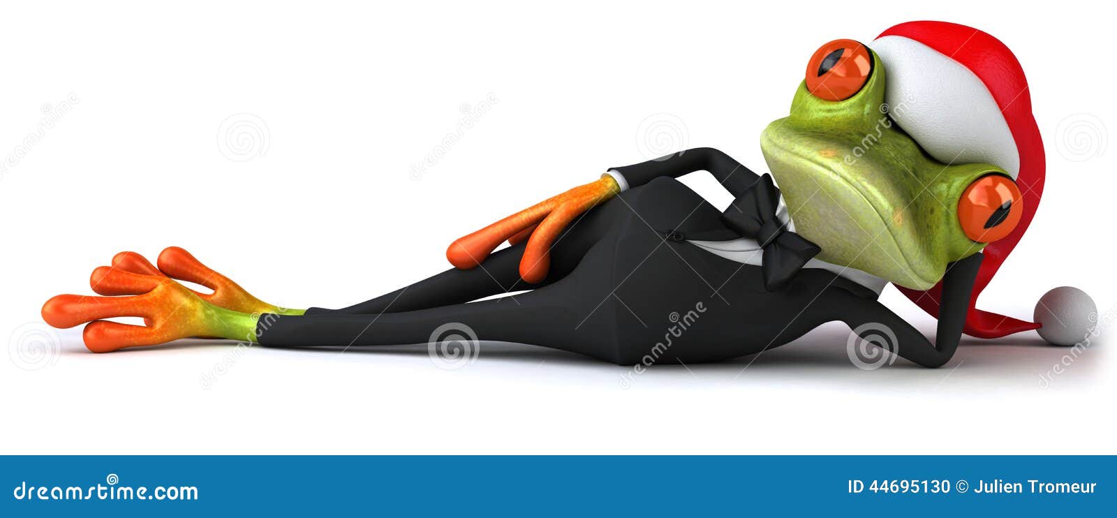 Rolig groda stock illustrationer. Illustration av angus - 44695130