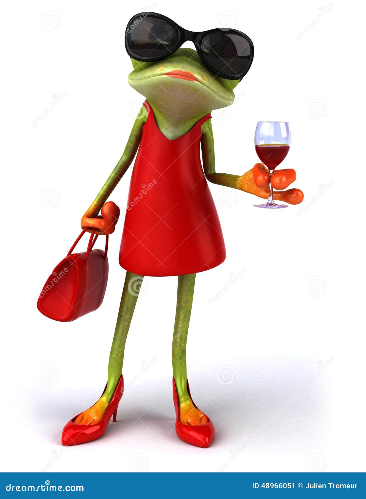 Rolig groda stock illustrationer. Illustration av miljö - 48966051