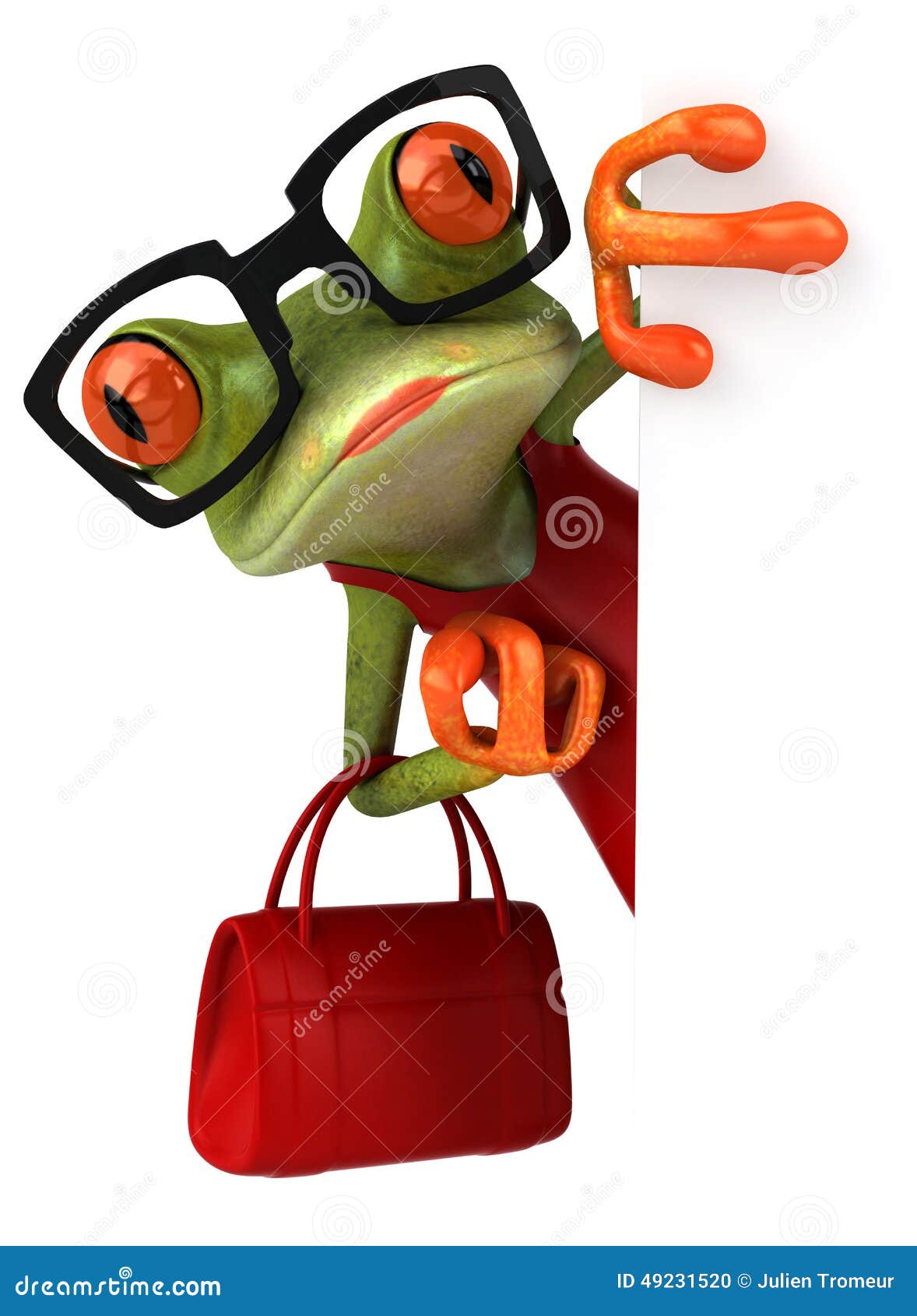 Rolig groda stock illustrationer. Illustration av nätt - 49231520