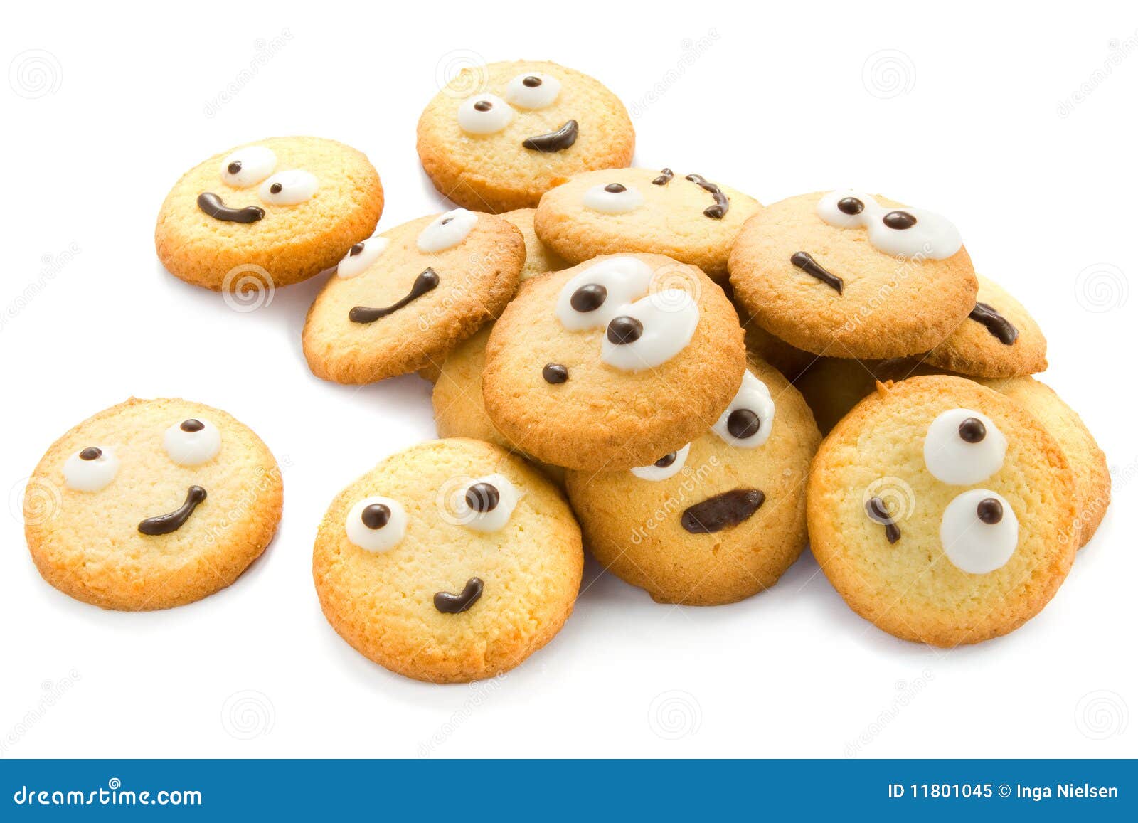 Roliga kakor fotografering för bildbyråer. Bild av bakgrund - 11801045