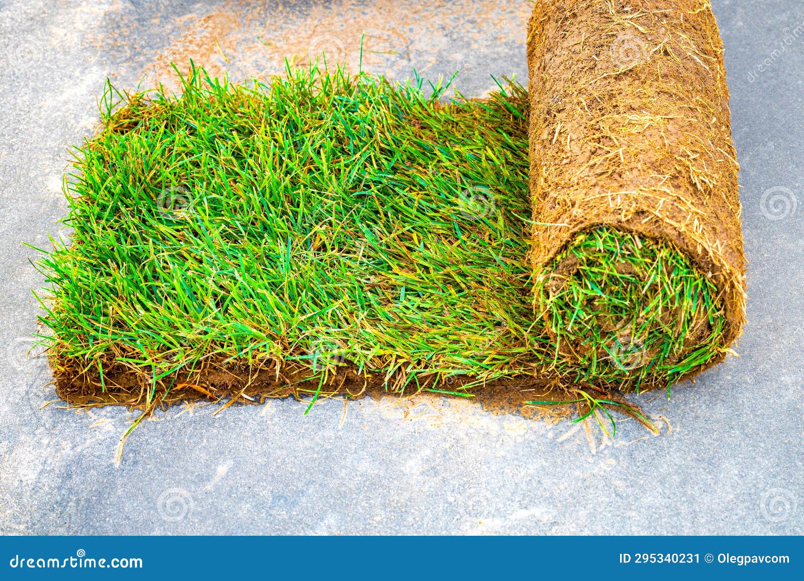 Roll of Artificial Turf with Green Grass Stock Image - Image of yard, season: 295340231