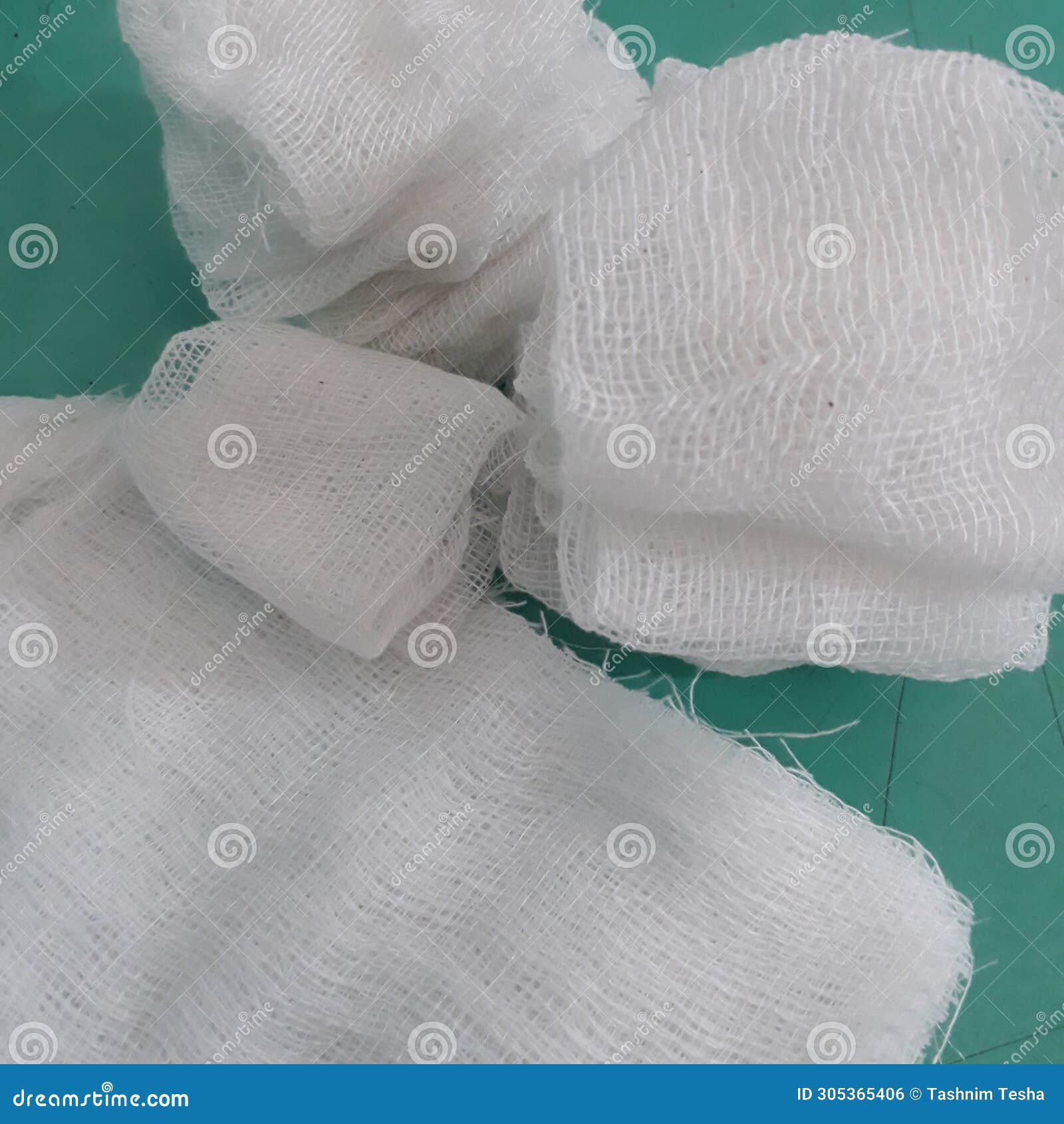 Roll Bandage Using the Dressing, Operation, Plaster Stock Photo - Image ...