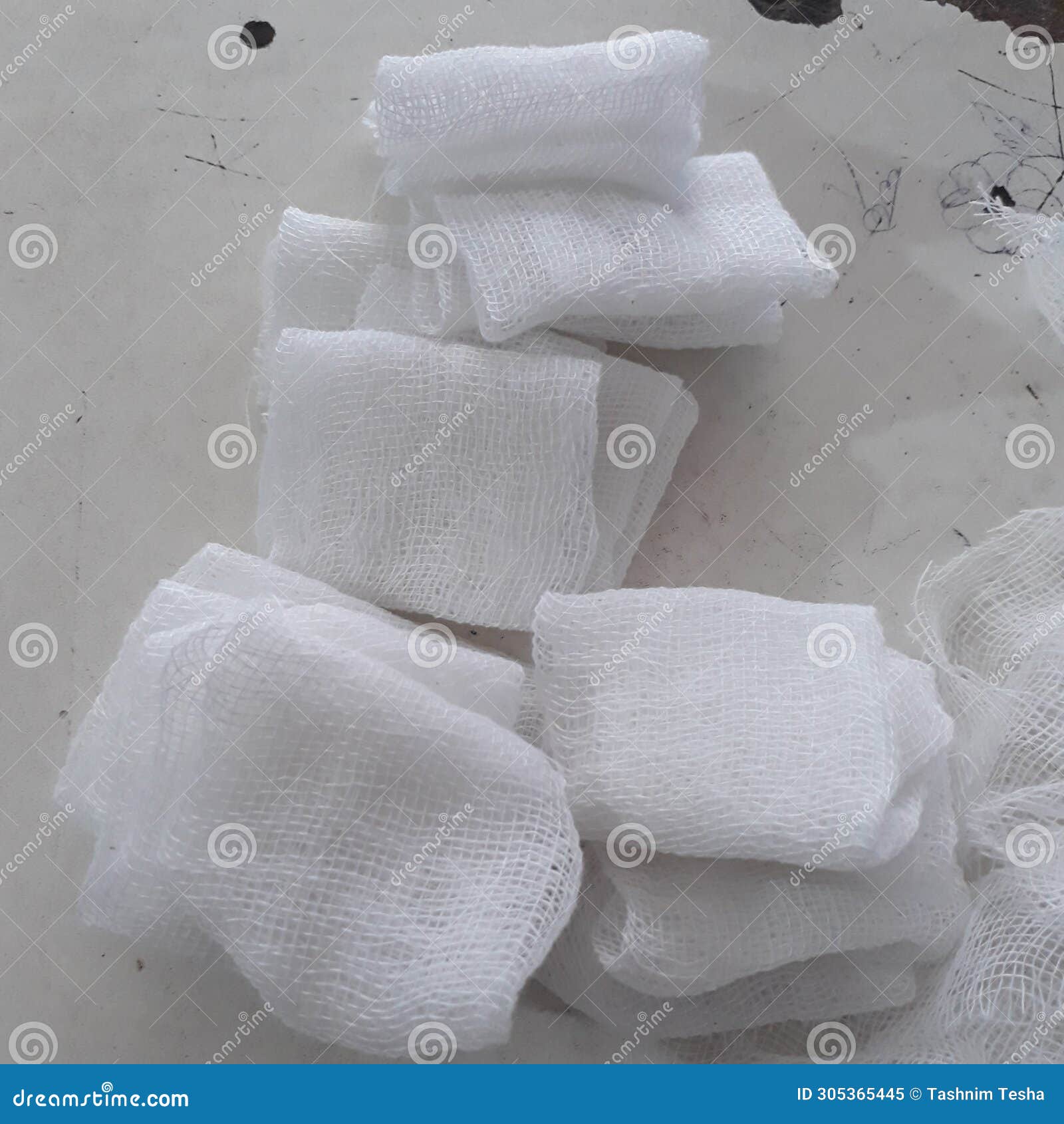 Roll Bandage Using the Dressing, Operation, Plaster Stock Image - Image ...