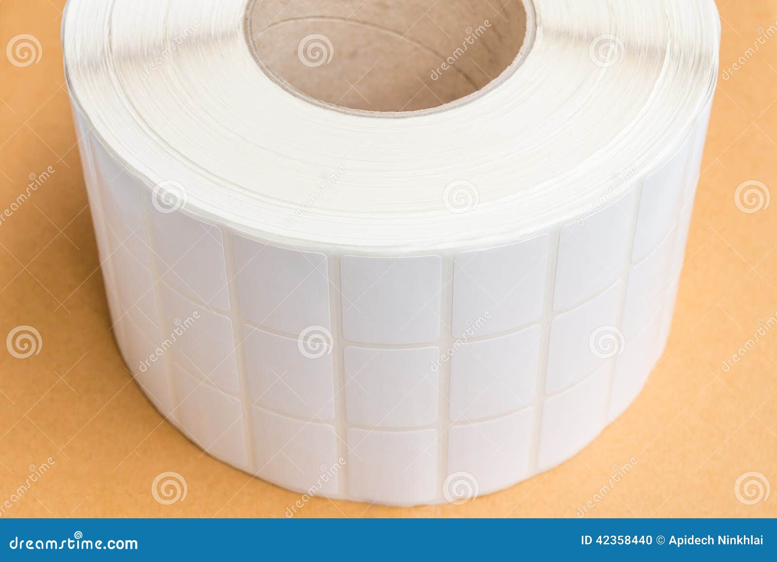 Roll of Barcode Label Stickers Stock Photo - Image of matte, abstract ...