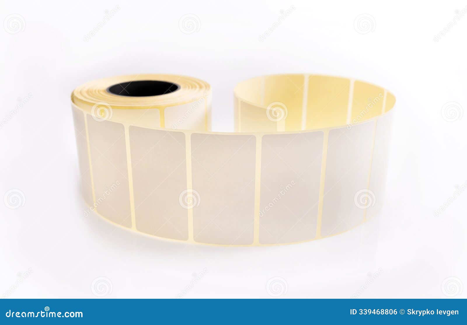 Roll With Barcode Stickers Stock Photo | CartoonDealer.com #255866334