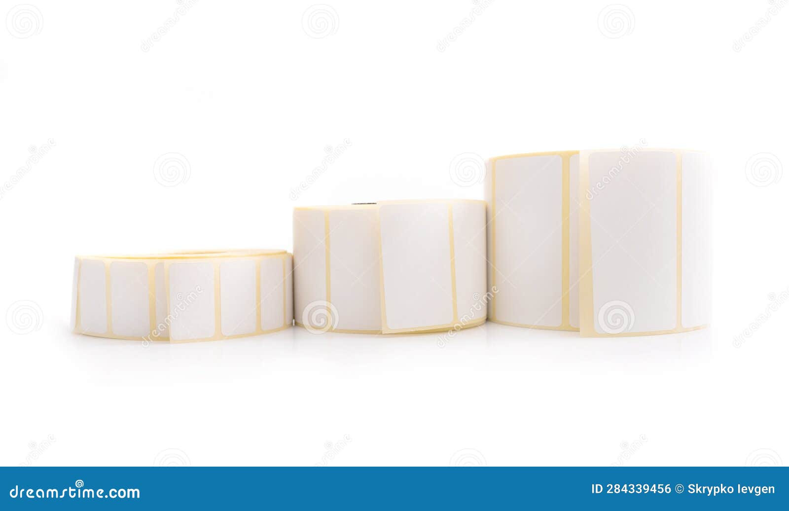 Roll with barcode stickers stock photo. Image of shop - 284339456