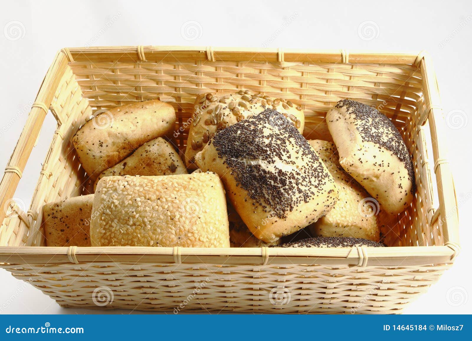 Roll bread stock photo. Image of bakery, food, healthy - 14645184
