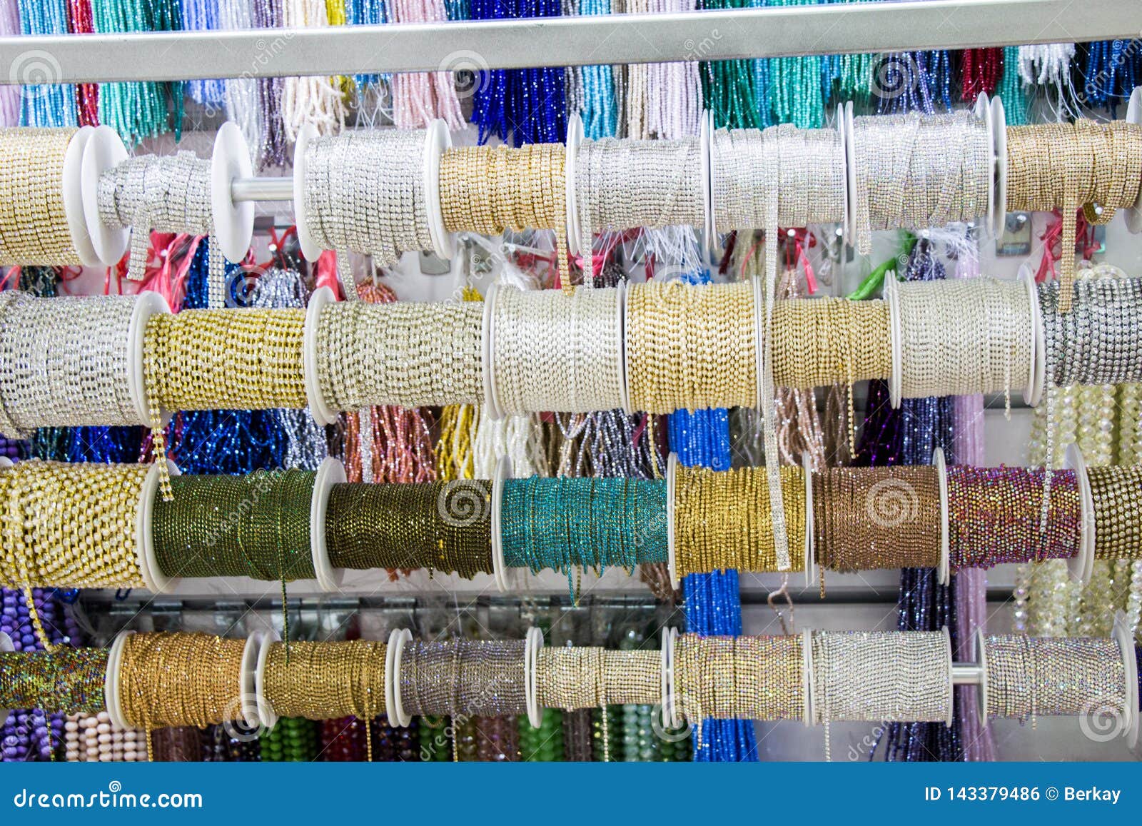 Roll of Brown Color Linen String Stock Photo - Image of needle, roll ...