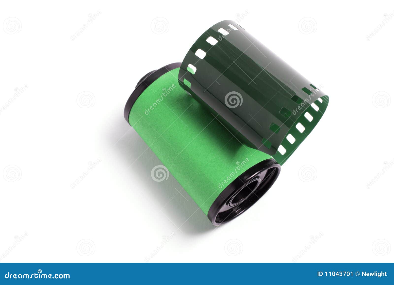Roll of Camera Film stock image. Image of white, studio - 11043701