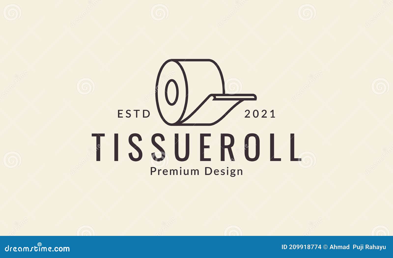 Roll Circle Tissue Lines Logo Symbol Vector Icon Graphic Design ...