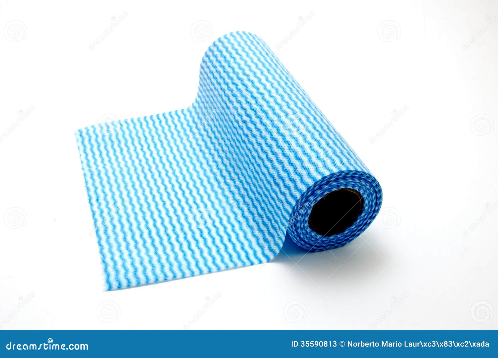 Roll of cleaning cloths stock image. Image of product - 35590813