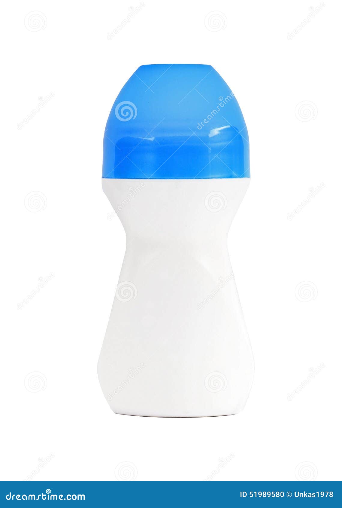 Roll-on deodorant stock photo. Image of lotion, blue - 51989580