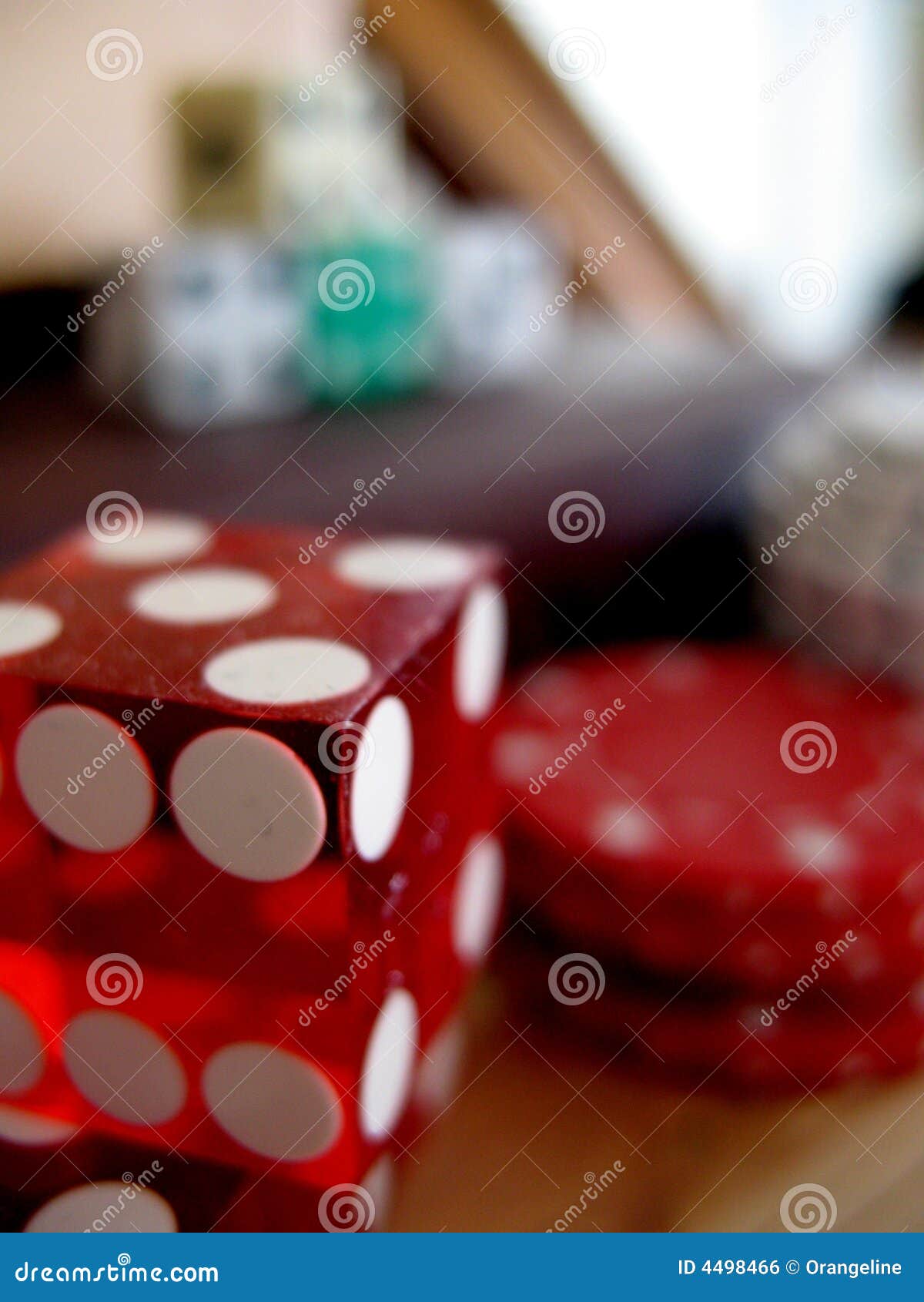 Roll the Dice stock photo. Image of hearts, casino, dice - 4498466