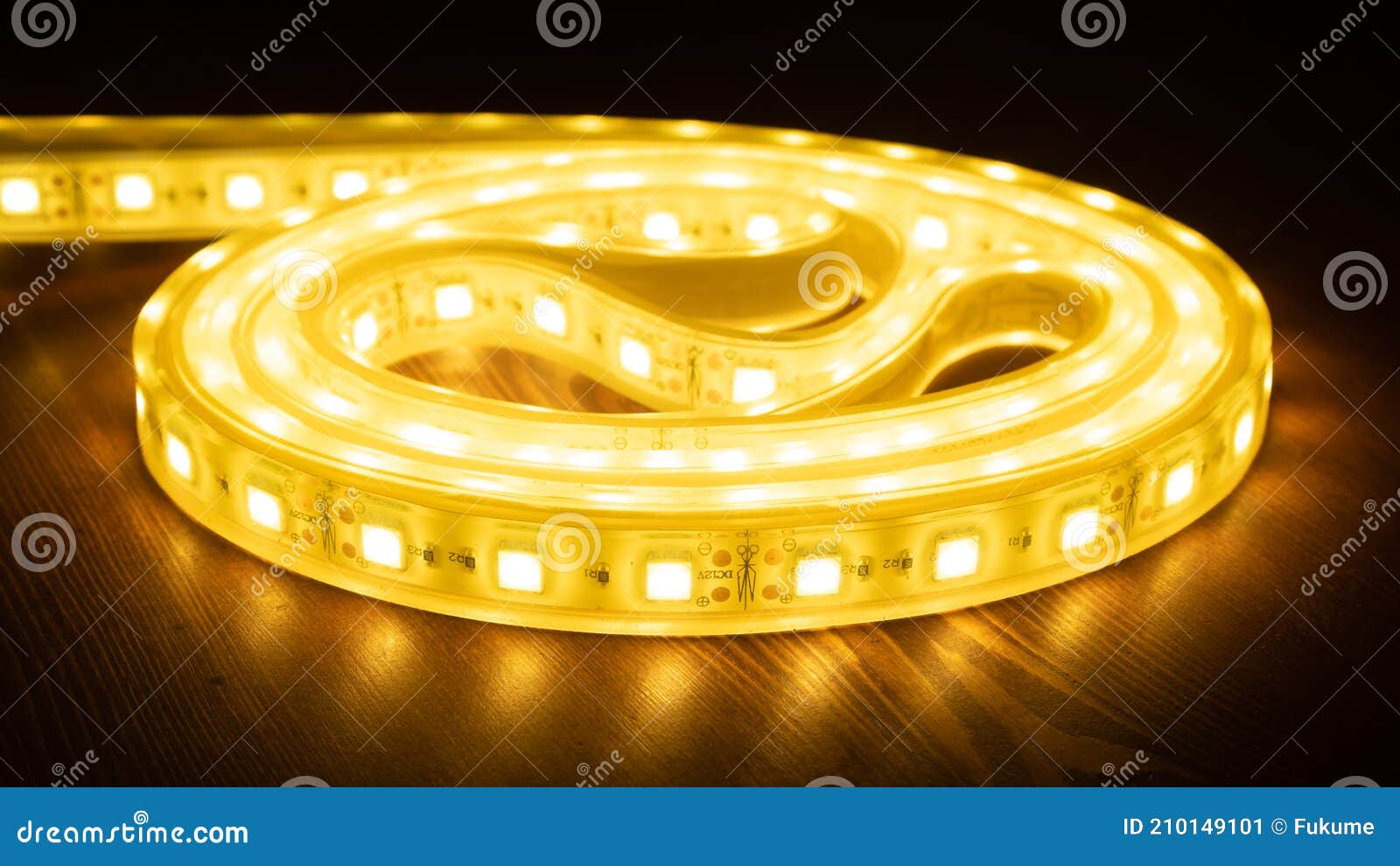 Roll of Diode Strip, Led Lighting Stock Image - Image of plastic ...