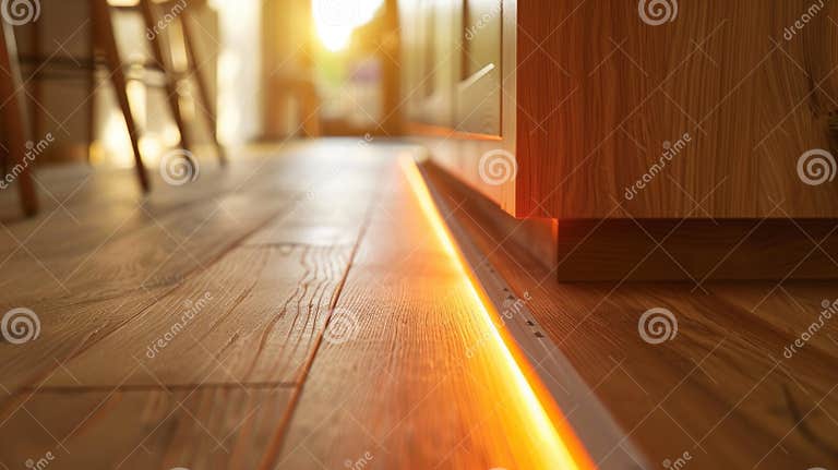 Roll of Diode Strip, Led Lighting in Interior Stock Image - Image of ...