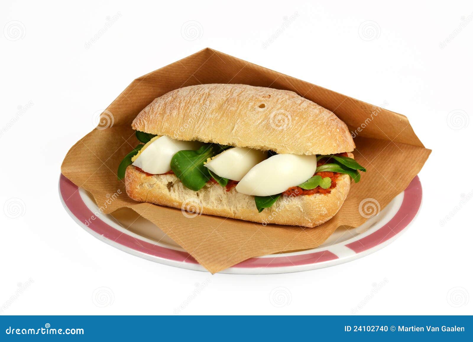 Roll Filet Americain Filet Sandwich. Stock Photo - Image of tasty ...