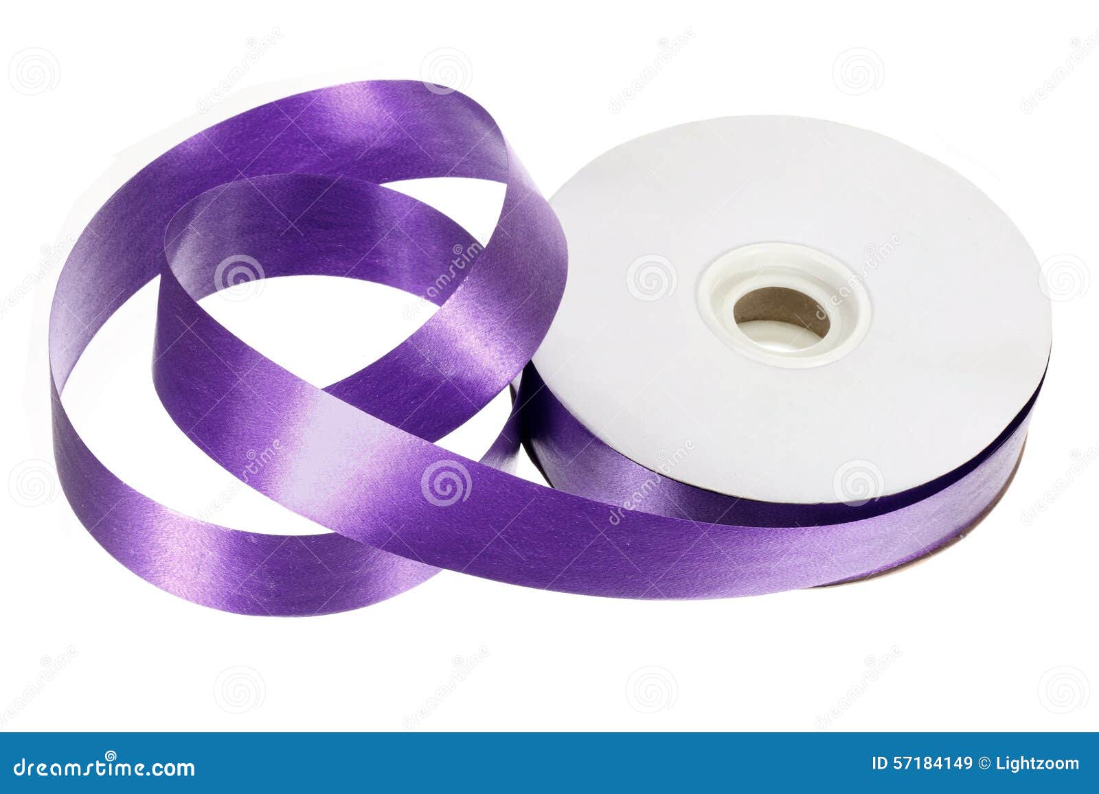 Roll of Gift Ribbon stock image. Image of giftwrap, packaging - 57184149